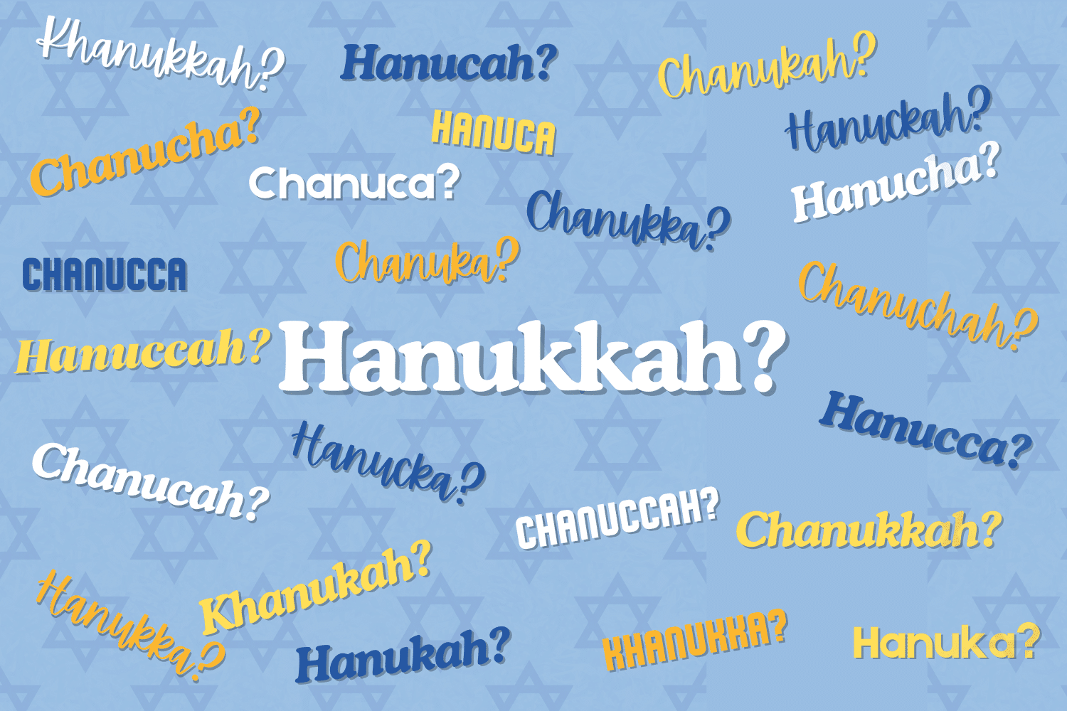 How do you spell Hanukkah? Is it Chanukah?