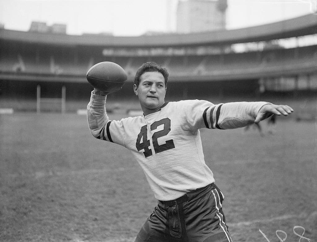 The little known story of Jewish NFL legend Sid Luckman
