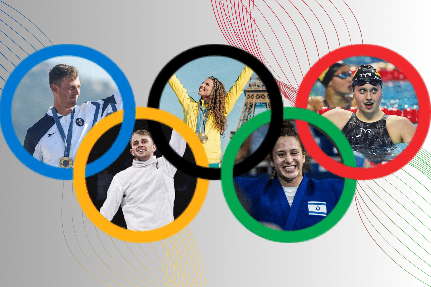 Which Jewish and Israeli Olympians won a medal at the 2024 Paris Olympics?