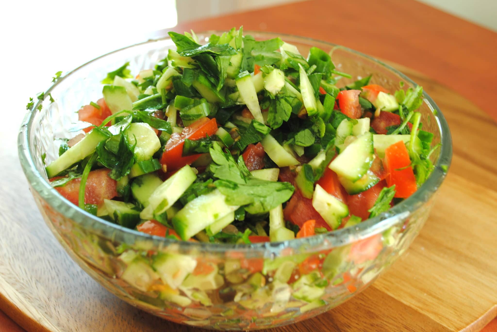 How to make Israeli salad - Unpacked