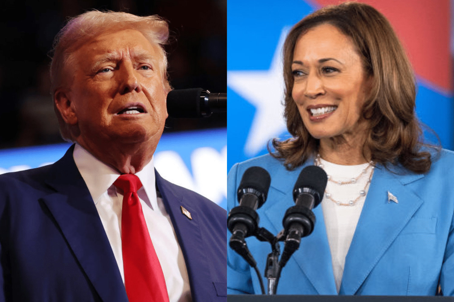 Where Kamala Harris and Donald Trump stand on Jewish issues