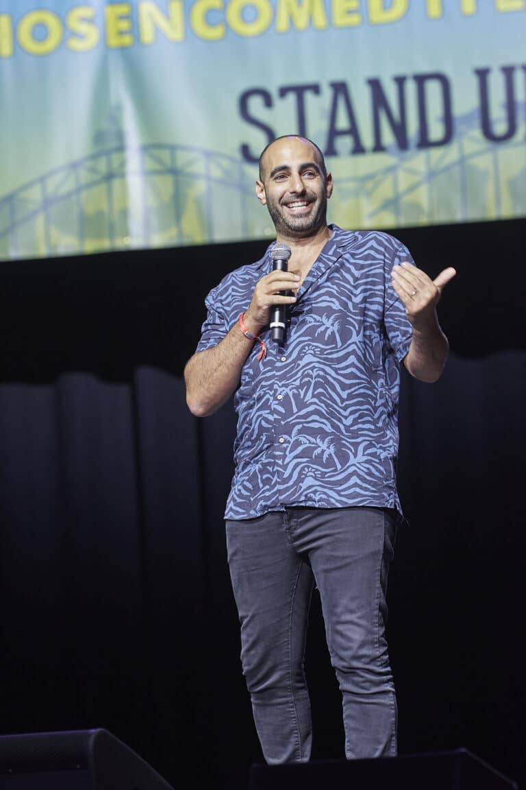 Israeli comedian Yohay Sponder on finding humor in his anger