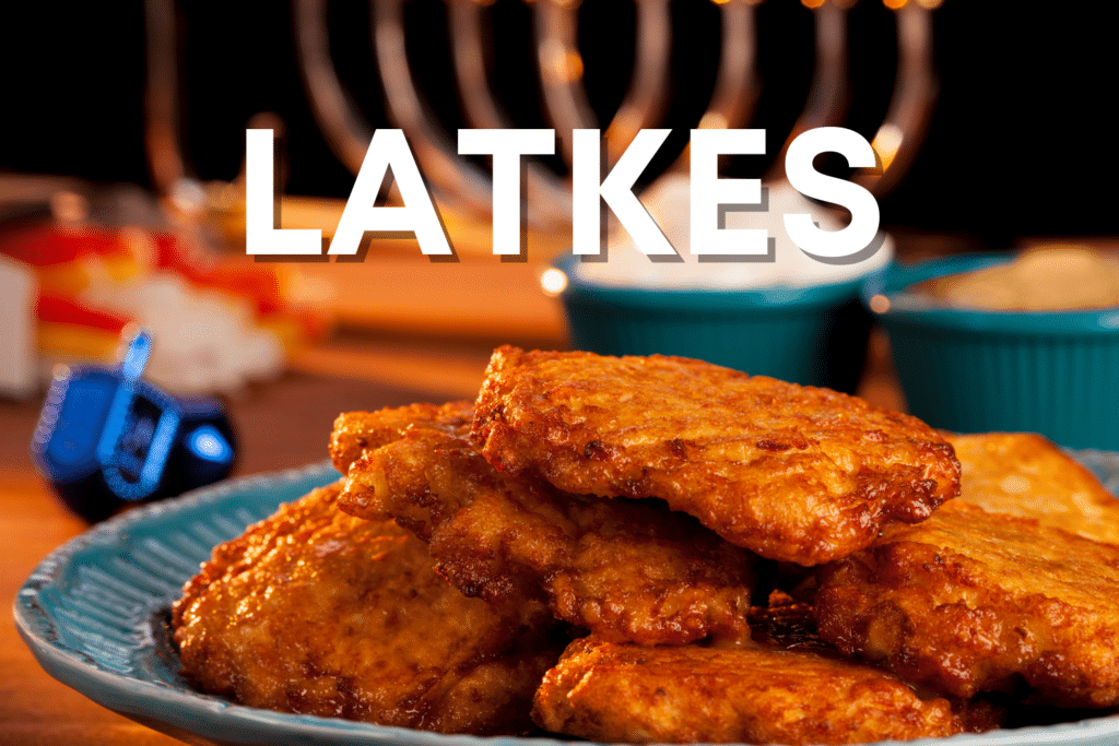Why do Jewish people eat latkes (potato pancakes) on Hanukkah?