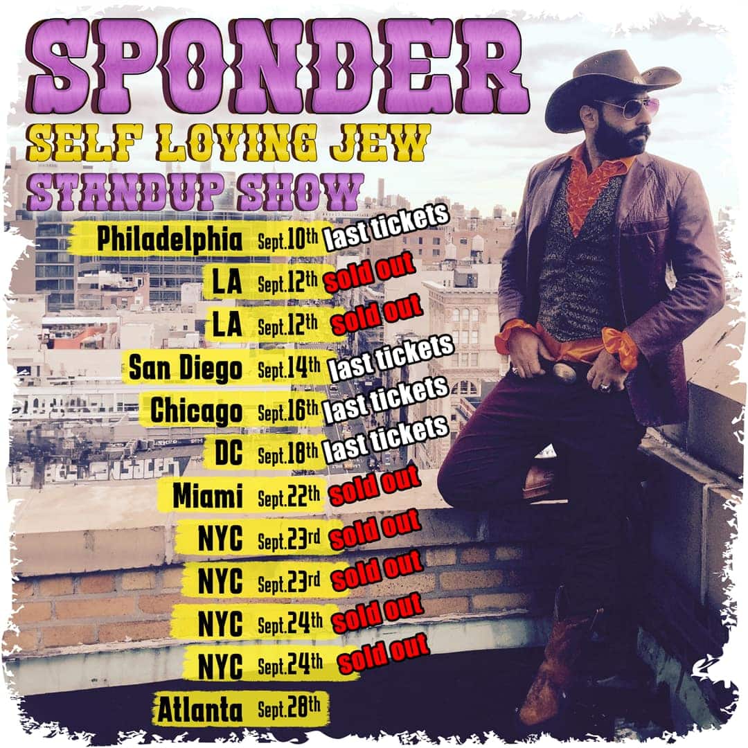 Israeli comedian Yohay Sponder on finding humor in his anger