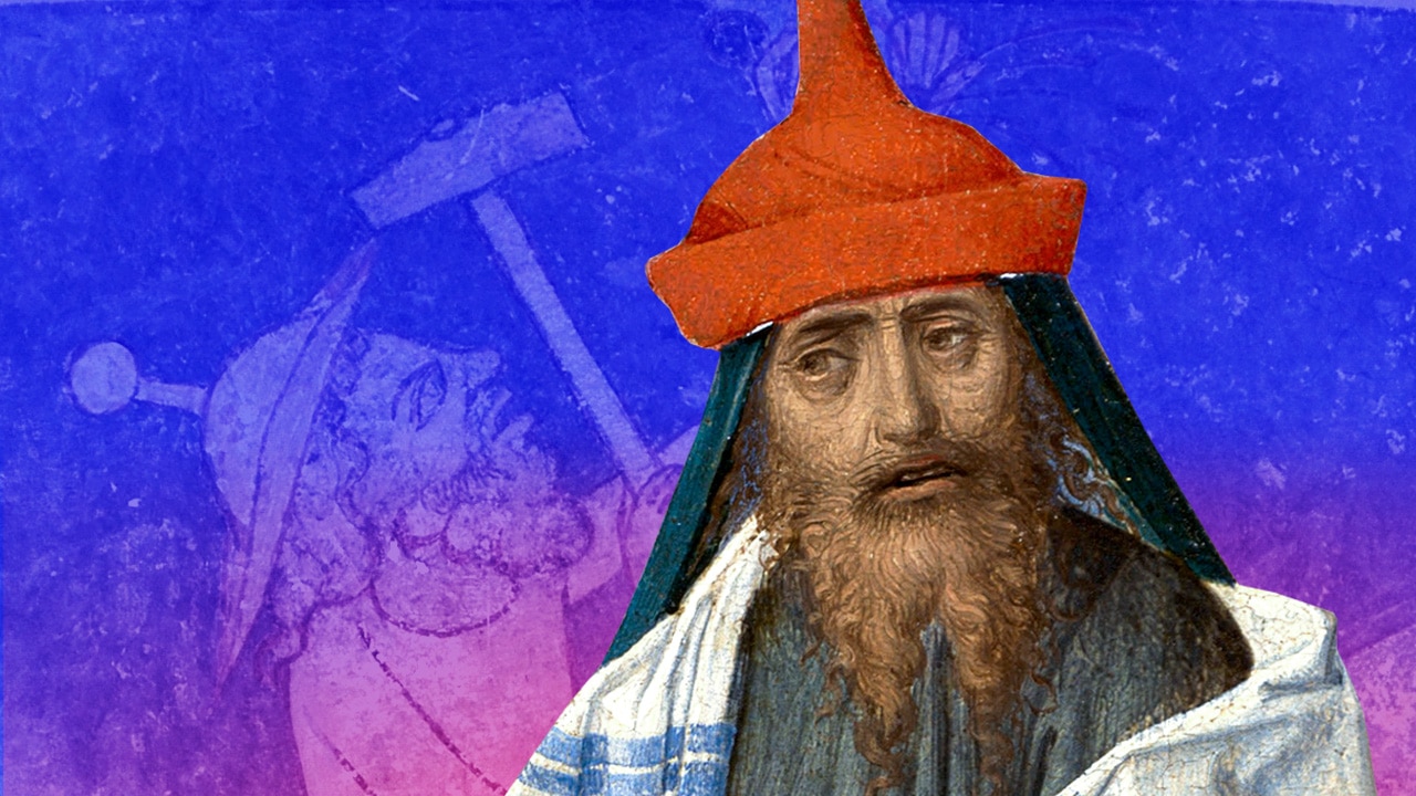 Antisemitic? The weird Jewish hats of Medieval art - Unpacked